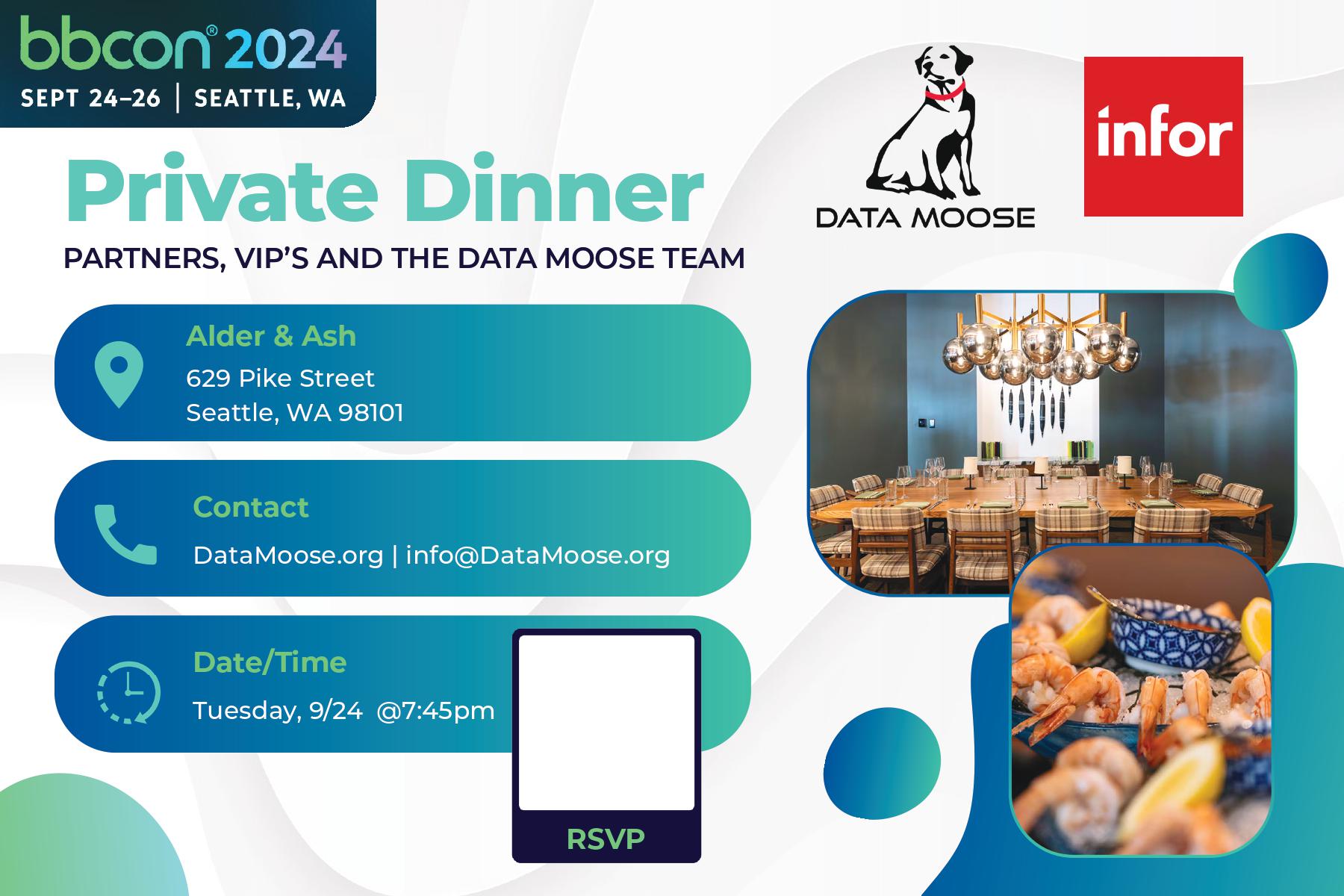 Dinner - Data Moose